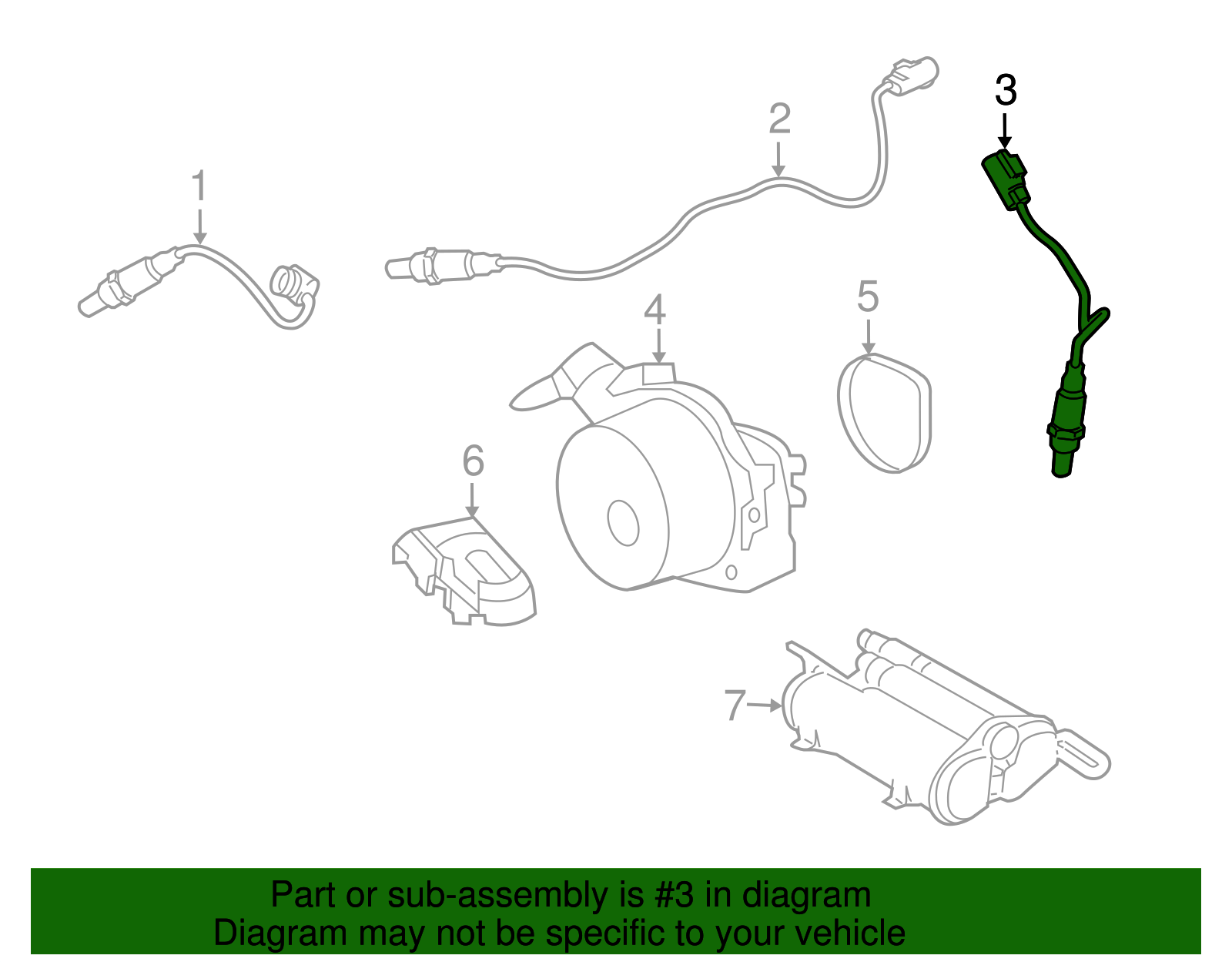 2014-2016 Land Rover LR4 Oxygen Sensor LR052425 | OEM Parts Online