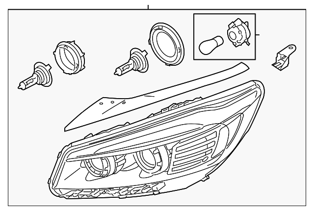 2016-2018 Kia Sorento Headlamp Assembly - Driver's Side (LH) 92101 ...