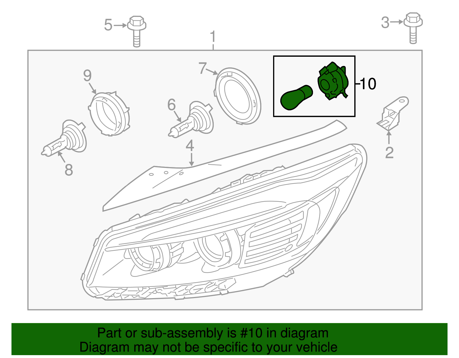 92166-3K000 - Signal Lamp Bulb Socket 2010-2022 Kia | Kia.Parts Store