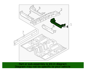 2021-2025 Kia K5 | Cross-Member | 65175-L1000 | Kia Auto Parts