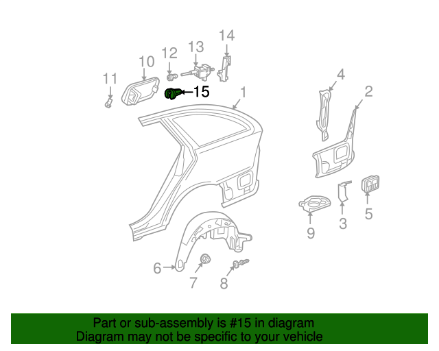 203-820-00-34 - Guide 2002-2005 Mercedes-Benz | Mercedes-Benz USA Parts