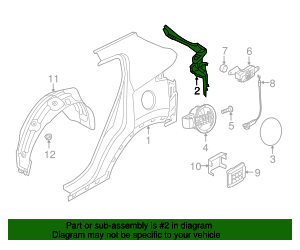 71560-D9000 - Tail Lamp Pocket 2017-2022 Kia Sportage | Kia.Parts Store