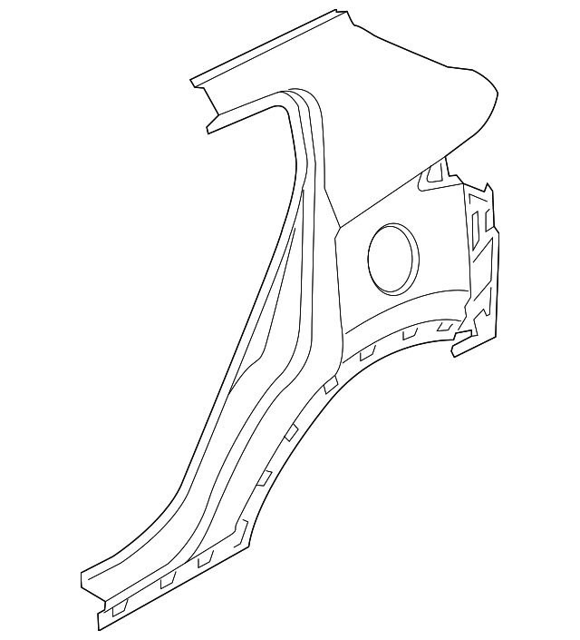 2020-2022 Kia Sportage Quarter Panel 71504-D9C50 | OEM Parts Online