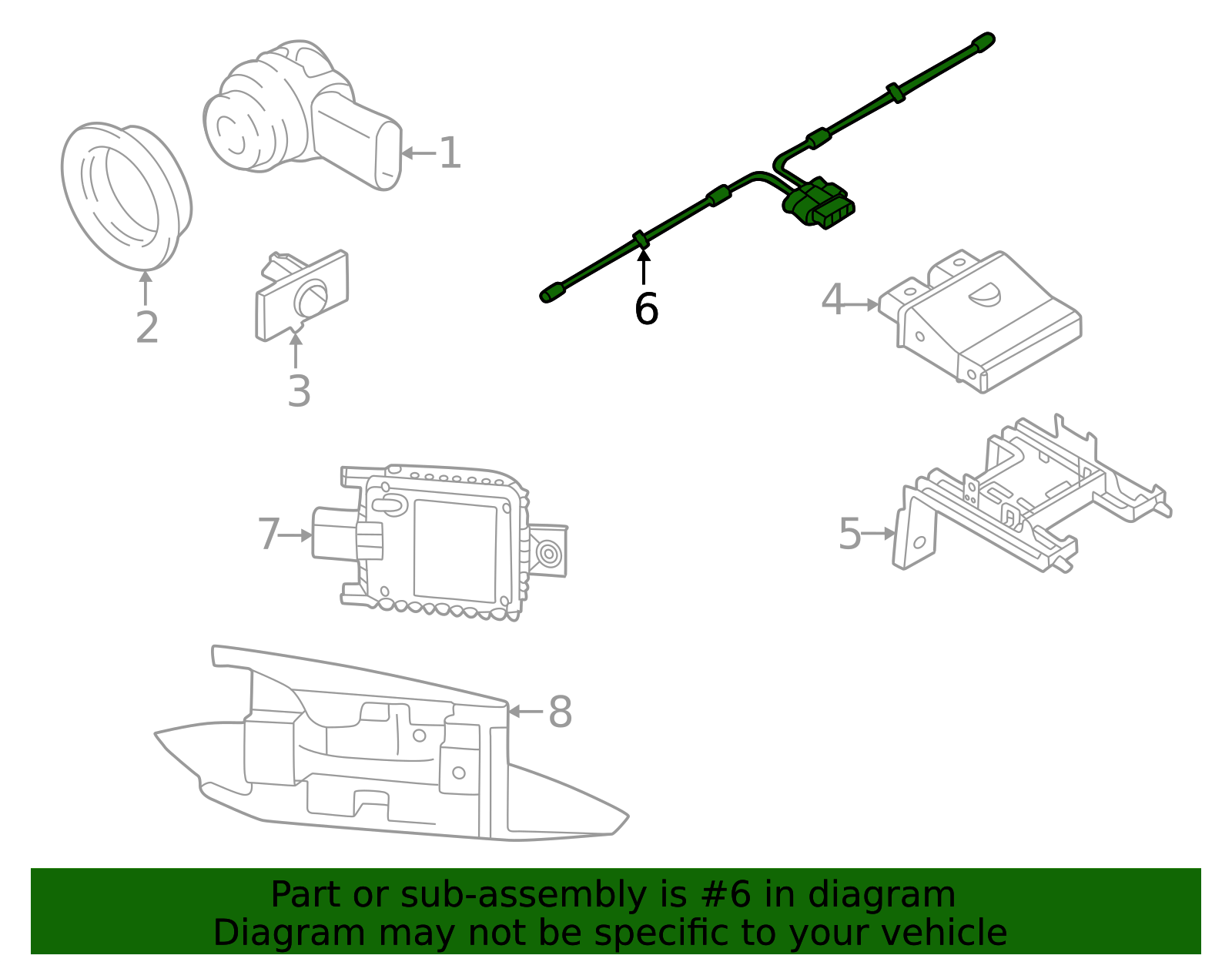8Y0-962-239 - High-Quality Suspension Self-Leveling Wiring Harness for ...