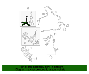 2004-2009 Lexus Reservoir Bracket 44369-48040 | OEM Parts Online