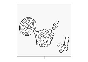 2007-2009 Lexus RX350 Power Steering Pump 44310-0E020 | OEM Parts Online