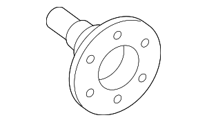 20768587 - Front Driver Side Drive Axle Inner Shaft 2011-2019 GM ...