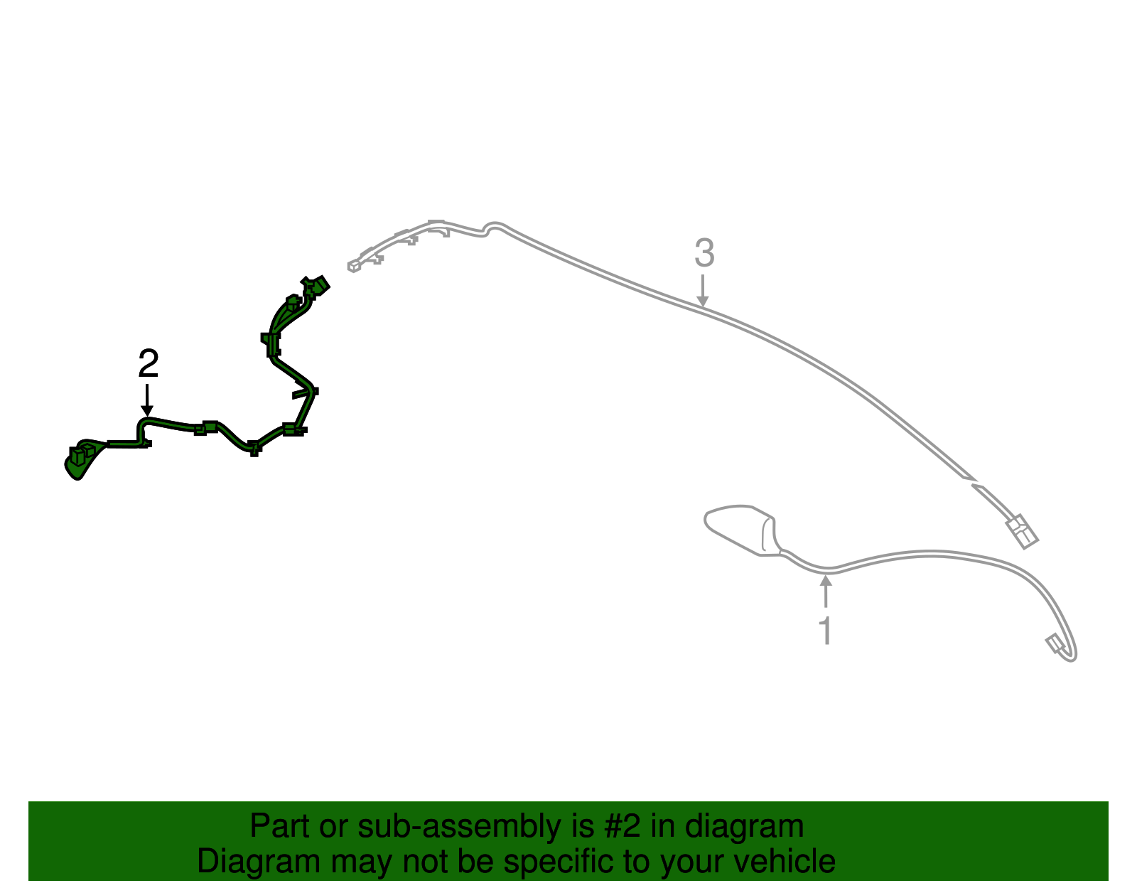 86101-12A40 - 2016-2018 Toyota - Antenna Cable | Sparks Parts