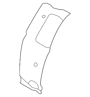 2011-2016 Hyundai Elantra Wheelhouse Liner 86824-3Y000 | OEM Parts Online