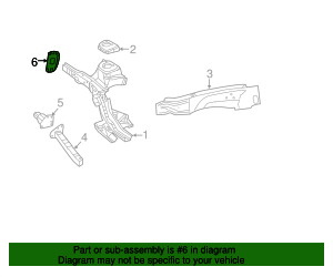 2013-2023 Mopar Mount Bracket 68081949AB | Mopar Parts Canada