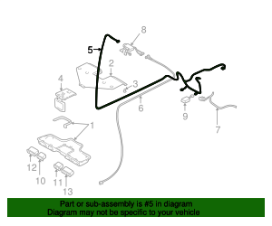 2001-2002 GM Wire Harness 88897309 | GMPartsDirect.com