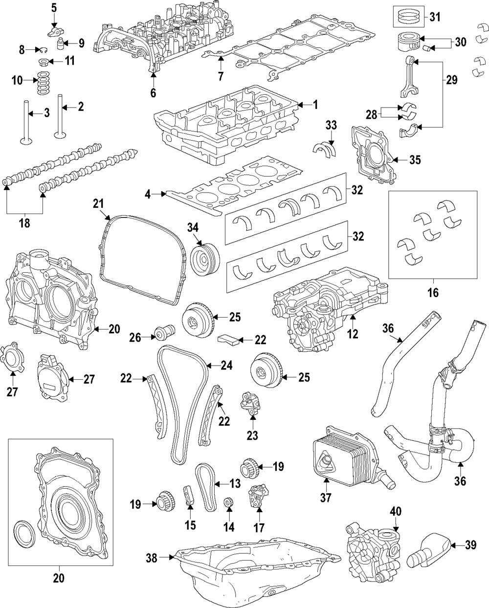 2024 GMC Acadia Timing Chain 12696322 | GM Parts Center