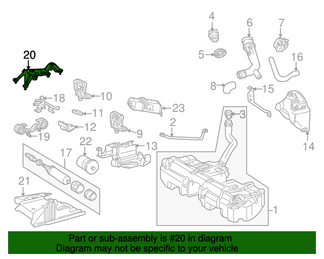 Mercedes-Benz OEM Fuel Pump Mounting Bracket Part# 202-471-06-41 | OEM ...