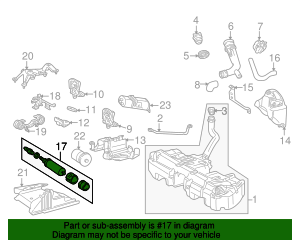 Fuel Pump And Strainer Set - Part #000-470-63-94 | Mercedes Parts Center