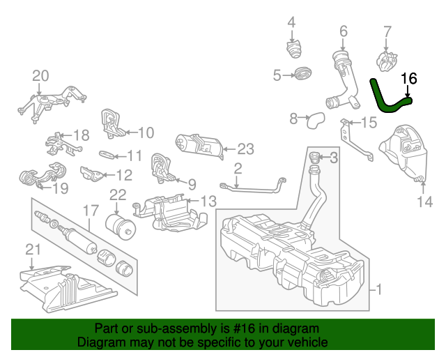 230-476-87-26 - Hose 1990-2000 Mercedes-Benz | Mercedes-Benz USA Parts