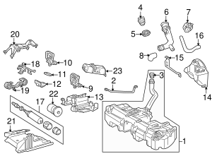Fuel Pump And Strainer Set - Part #000-470-63-94 | Mercedes Parts Center