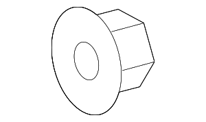 2013-2024 Ford Muffler & Pipe Nut -W520103-S442 | TascaParts.com