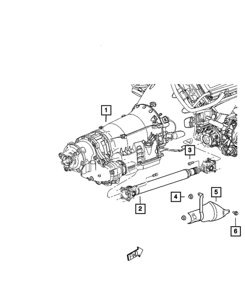 Drive Shaft for 2016 Dodge Charger | Mopar eStore