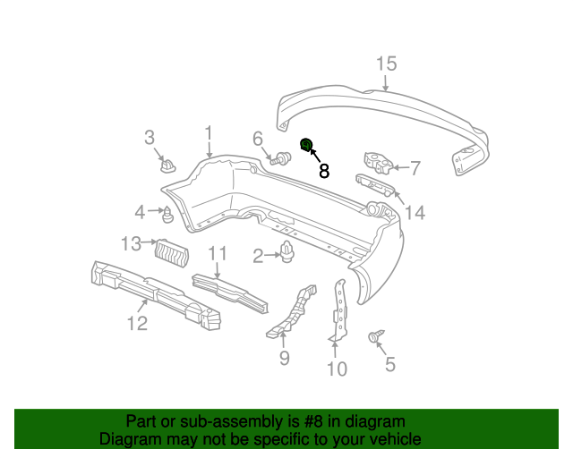 Genuine OEM Acura - Cap Part# 71503-S6A-900ZF | Acura Parts For Less