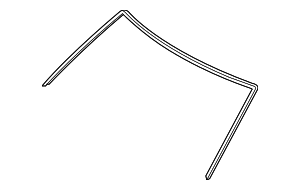 2014-2018 Mazda 3 Reveal Molding BHN9-50-601 | RealMazdaParts.com