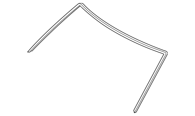 2014-2018 Mazda 3 Reveal Molding BHN9-50-601 | RealMazdaParts.com