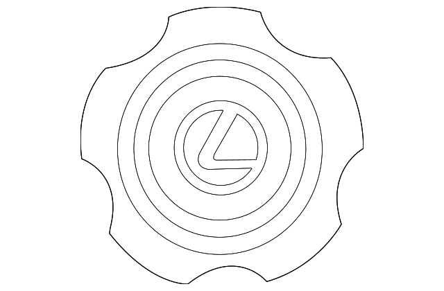 42603-60600 - Center Cap - 2003-2004 Lexus LX470 | DiscMonster