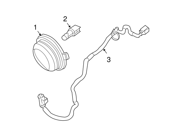 2007-2018 Jeep Side Marker Lamp - Driver's Side (LH) 55078145AA ...
