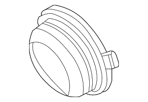 2007-2018 Jeep Side Marker Lamp - Driver's Side (LH) 55078145AA ...