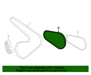 2014-2023 GM Air Conditioning Compressor Belt Kit with Tool 12658178 ...