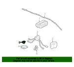 Airbag Front End Discriminating Sensor 85598016 | TascaParts.com