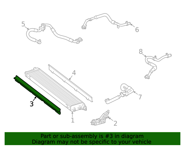 2016-2017 Mercedes-Benz Front Seal 190-505-08-00 | MB OEM Parts