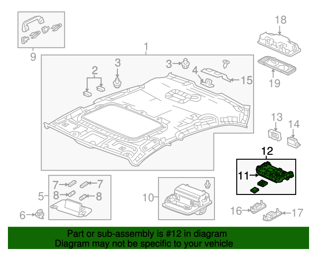 2018-2020 Acura TLX Control Module 36600-TZ3-A51ZA | AutoNationParts.com