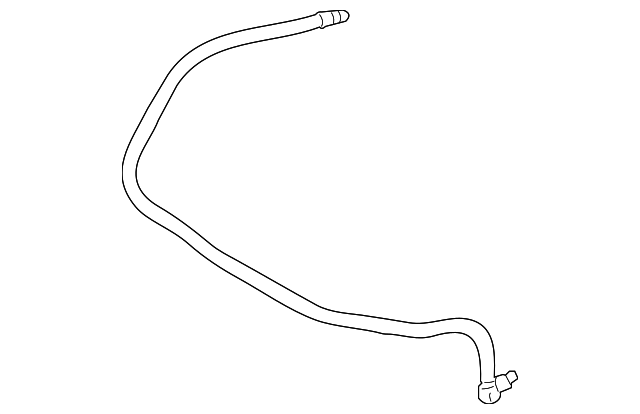 230-501-09-25-64 - Vent Hose 2007-2012 Mercedes-Benz SL 550 | Mercedes ...