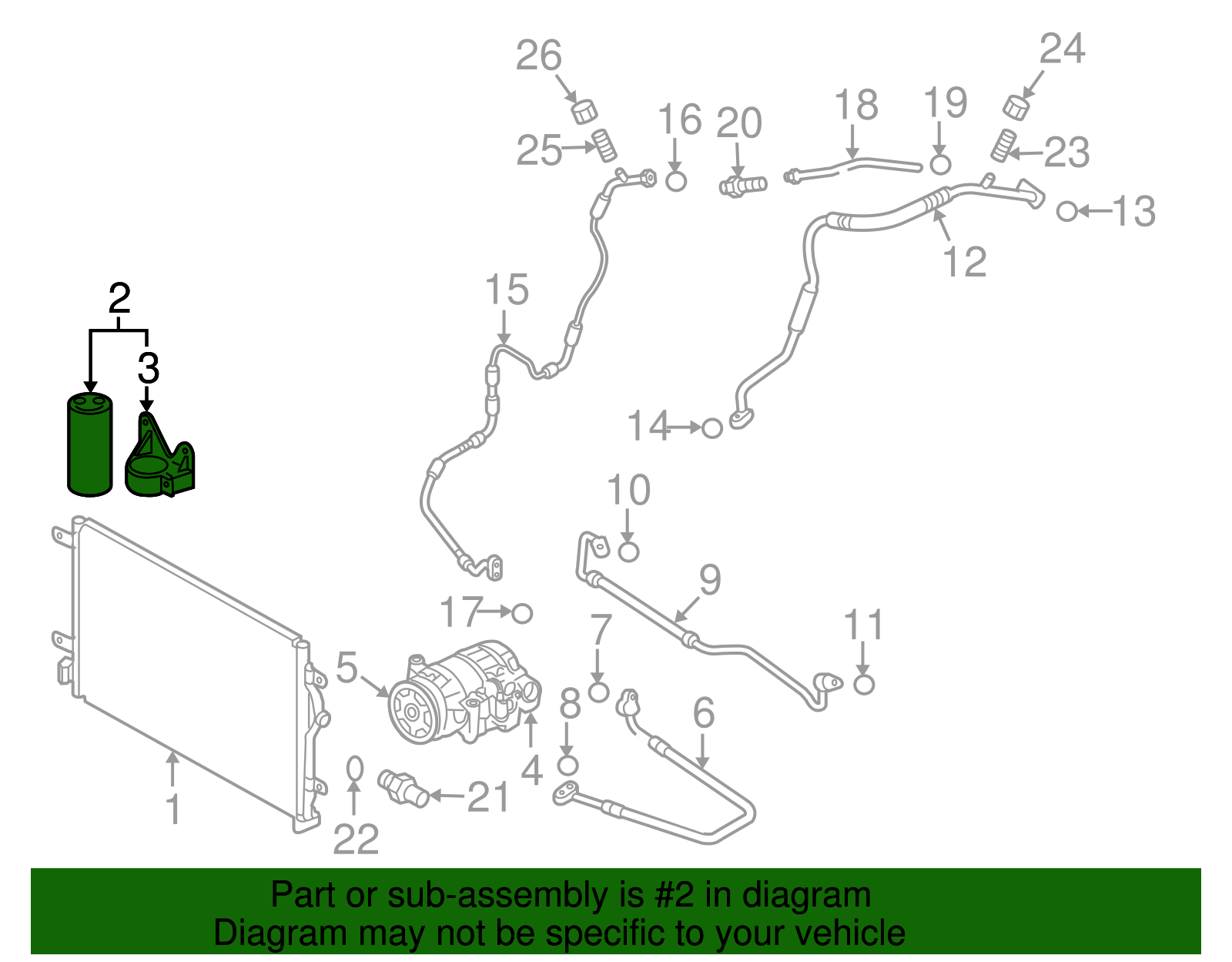 8E0-820-193-P - Dehydrator 2007-2009 Audi | Audi OEM Parts
