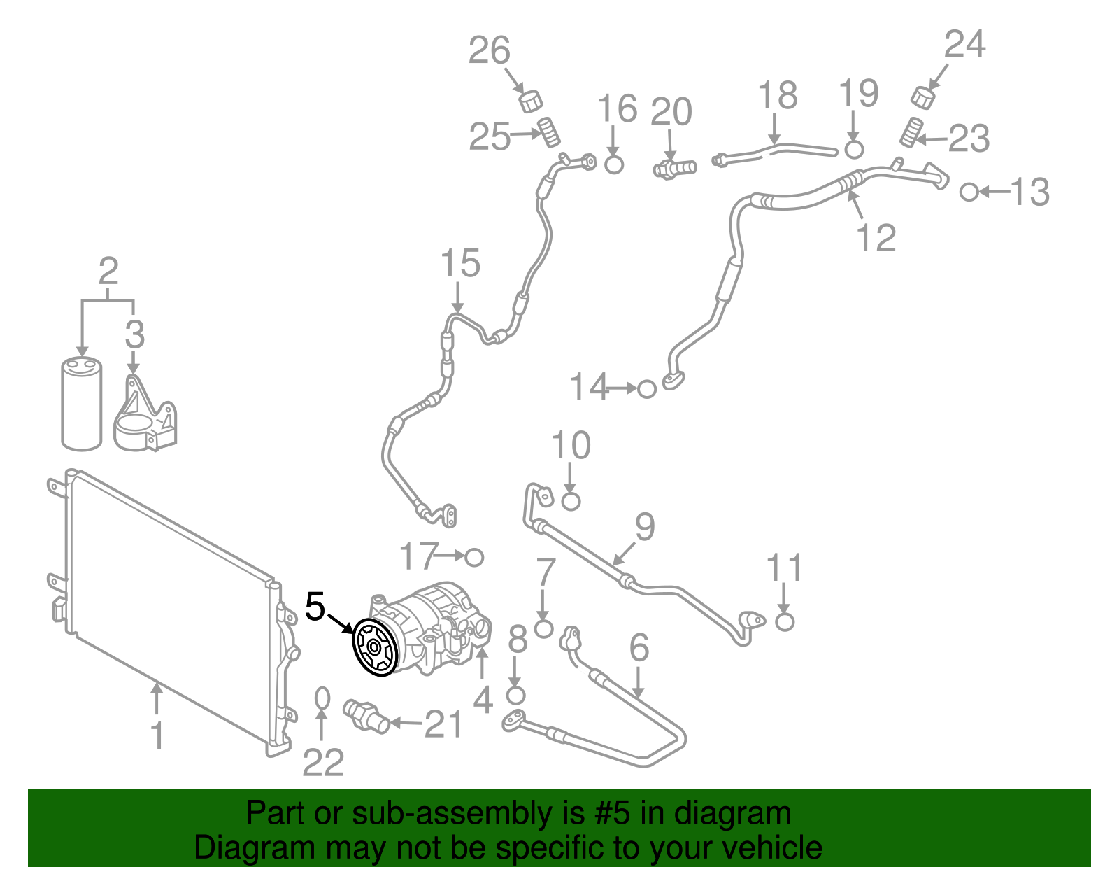 4F0-260-810-G - Clutch Pulley 2005-2012 Audi | Audi OEM Parts