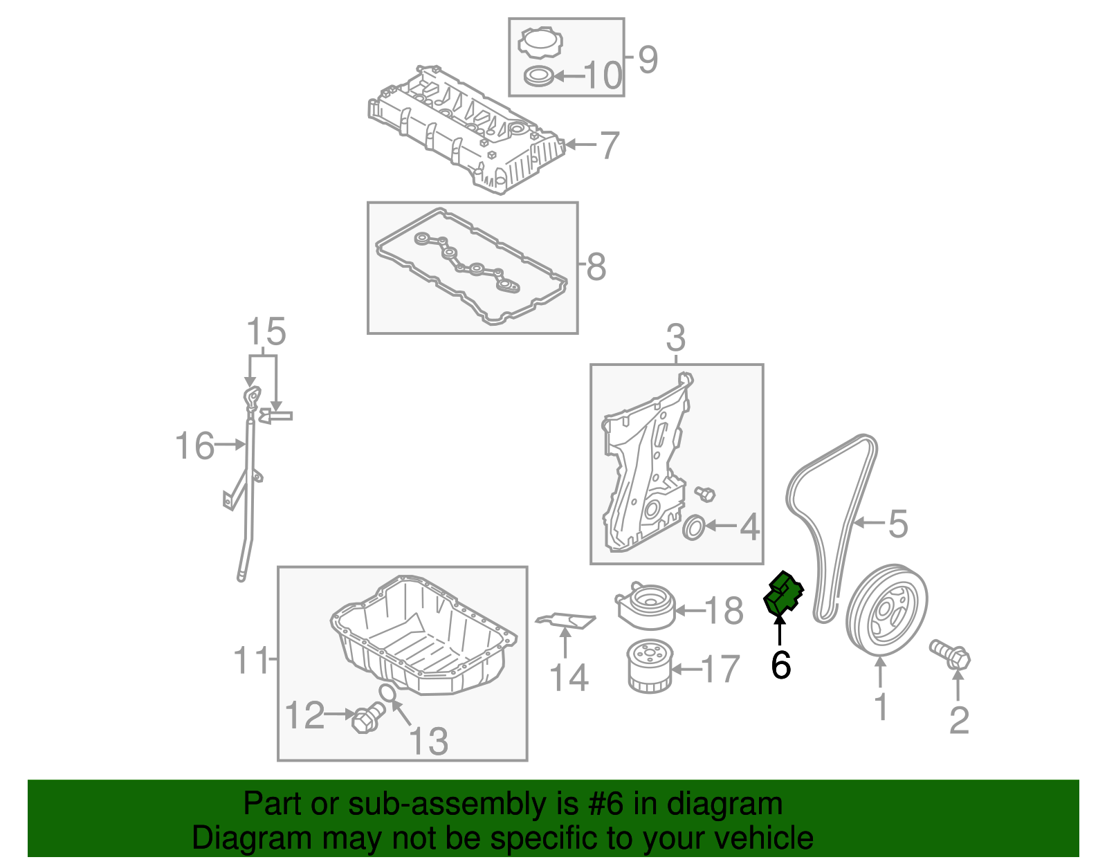 24410-25001 - Tensioner 2006-2013 Kia | Kia.Parts Store