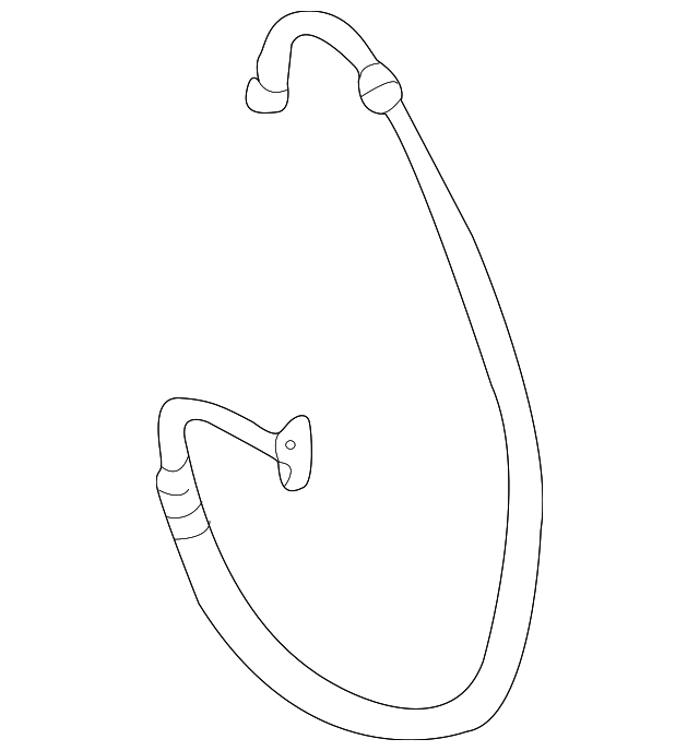 2004-2008 Hyundai Tiburon Suction Hose 97763-2C610 | Hyundai Wholesale ...