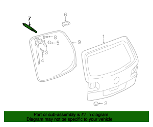 2004-2010 Volkswagen Touareg Lift Cylinder 7L6-827-550-L | OEM Parts Online