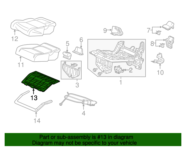 82139-THR-A01ZB - Mat 2018-2024 Honda Odyssey | AutoNation Parts