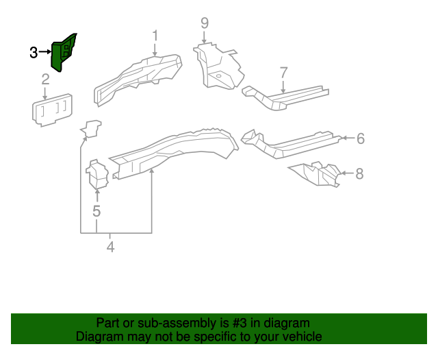 2016-2018 Lexus Support Bracket 51702-33010 | OEM Parts Online