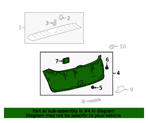 2019-2021 Lexus Lower Trim Panel 67750-76030-C0 | OEM Parts Online