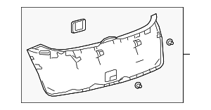 2019-2021 Lexus Lower Trim Panel 67750-76030-C0 | OEM Parts Online