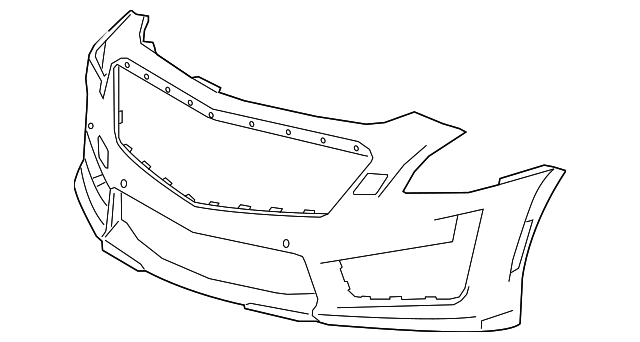 2016-2019 Cadillac CTS Front Bumper Cover 84187213 | OEM Parts Online