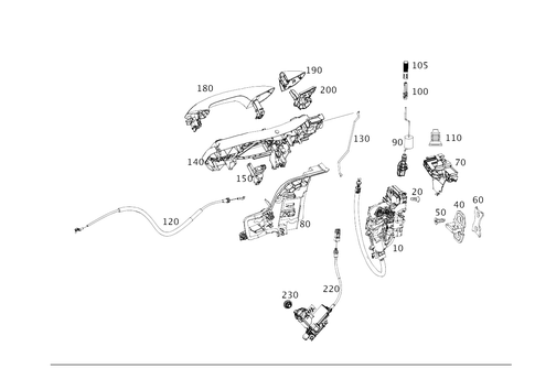 Locking System for 2020 Mercedes-Benz AMG GT 53 | Mercedes-Benz USA Parts