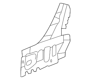 2013-2021 GM Lower Extension - Passenger Side (RH) 25984658 ...