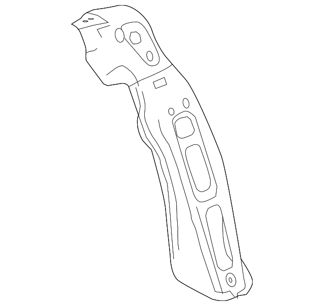 2013-2020 GM Lock Pillar Reinforced 25984659 | GMPartsDirect.com