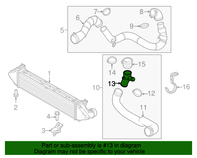 Connector Tube - 2013-2017 Land Rover (LR031917) | Land Rover Annapolis ...