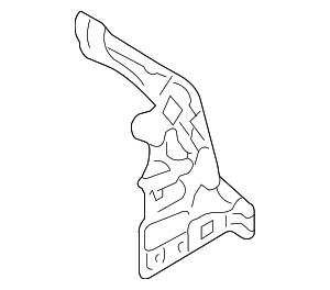 2017-2022 Genesis G90 Partition Assembly Eng Rm Lower Left-hand 84191 ...