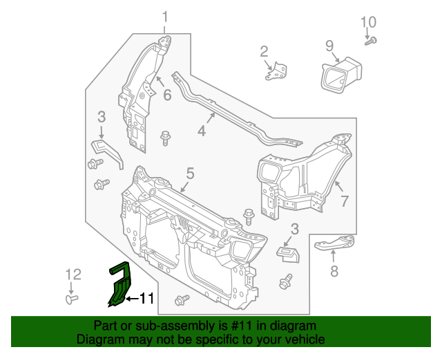 21468-CF40A - Intake Duct 2006-2009 Nissan 350Z | Nissan Parts ...