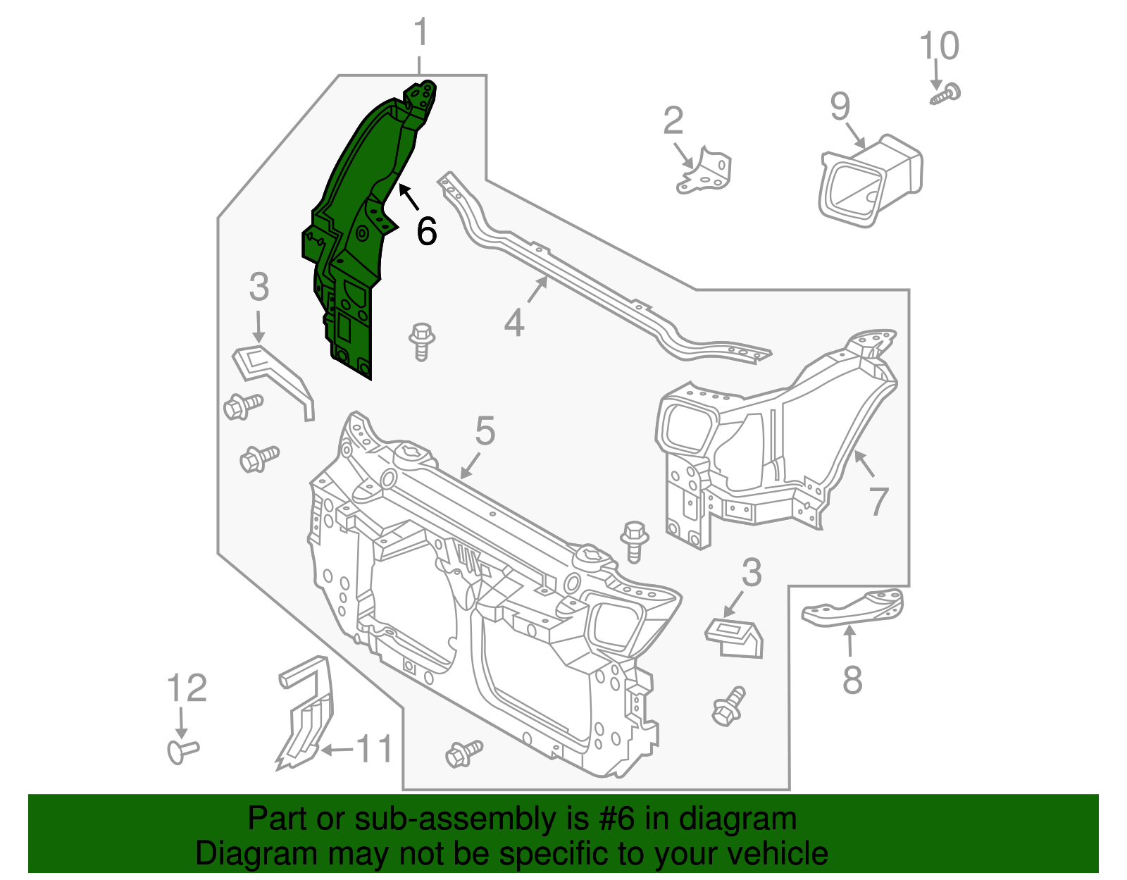 2007-2009 Nissan 350Z Side Panel 62520-EV00A | Nissan Parts Central